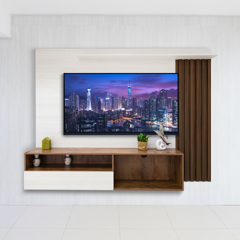 Panel para TV de 200cm Rosewood D-PANRO-0200 - Tandor Comercial